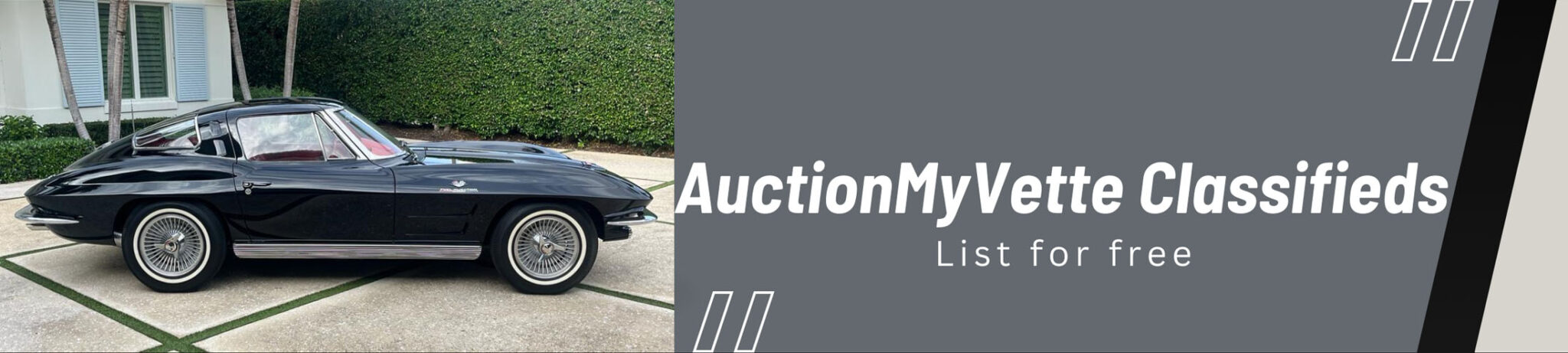 CORVETTE CLASSIFIEDS - C2 - AuctionMyVette.com